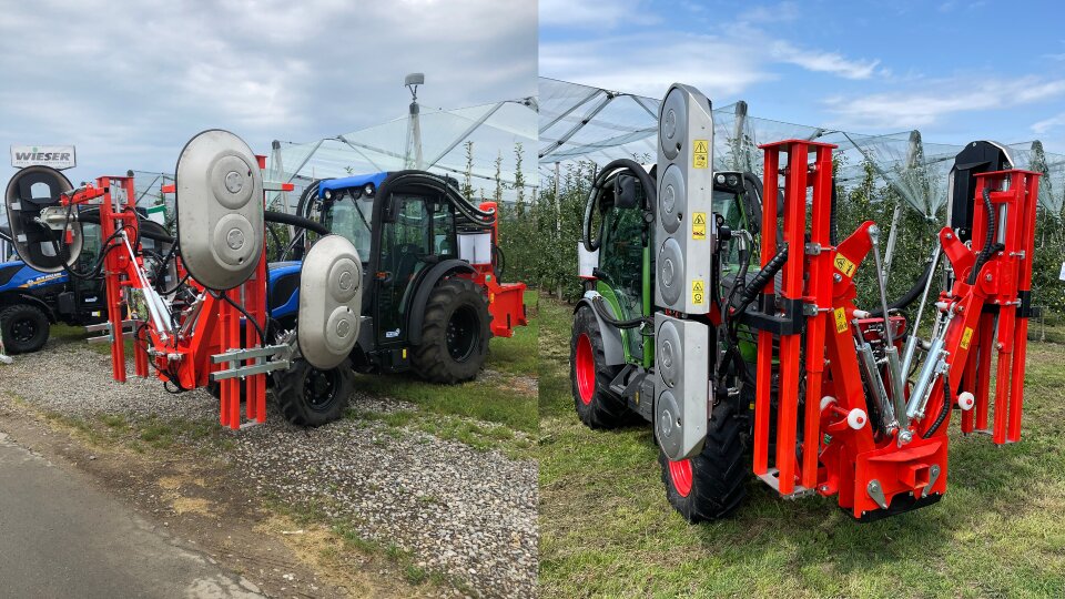 Olmi pneumatische Entlaubungsmaschinen für Obst- und Weinbau sowie ...
